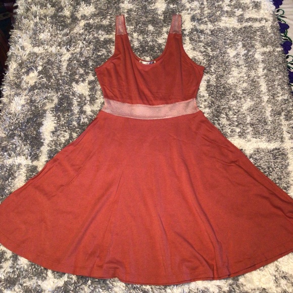 Threads 4 Thought | Dresses | Burnt Orange Threads 4 Thought Skater ...